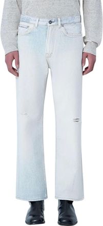 Our Legacy Homme, Jeans, Blanc, Taille: W30 Jean en denim droit d&eacute;lav&eacute;