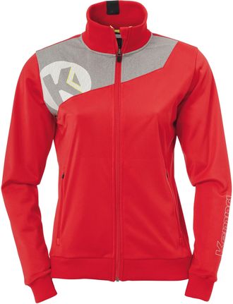 Kempa Damen Core 2.0 Poly Jacke, rot(rot/dark grau melange), XXL