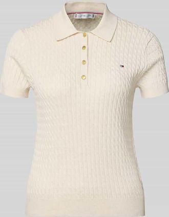 Tommy Hilfiger Slim Fit Poloshirt aus reiner Baumwolle