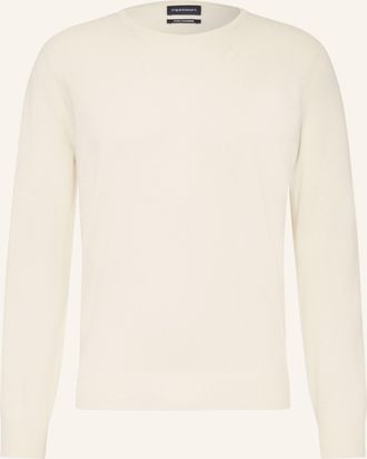Strokesman's Strokesmans Cashmere-Pullover weiss
