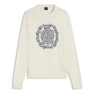 Boss Orange by Hugo Boss Herren, Strickwaren, Beige, LGröße