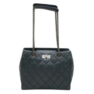 Chanel Pre-owned Vintage Schultertasche - - Pre-owned - Damen - Blau - ONE SIZE