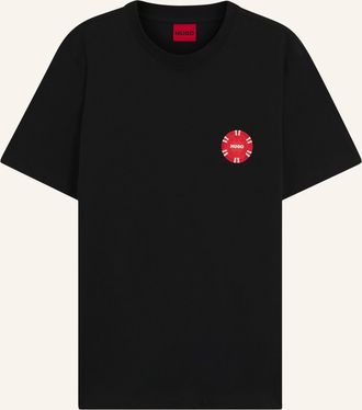 HUGO BOSS Hugo T-Shirt Datril Regular Fit schwarz