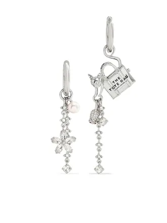 Marc Jacobs boucles doreilles Cats Out Of The Bag - Argent