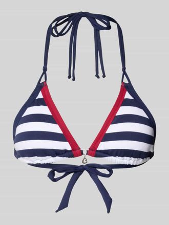 Banana Moon Bikini-Oberteil mit Schn&uuml;rung Modell BLUCO NAVY