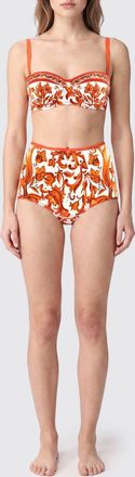 Dolce & Gabbana Bikini &agrave; imprim&eacute; Majolique avec culotte taille haute