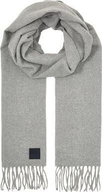 Tom Tailor 1048085 Écharpe 14427-Light Soft Grey Melange, taille unique, 14427 - Gris clair et doux mélangé, taille unique