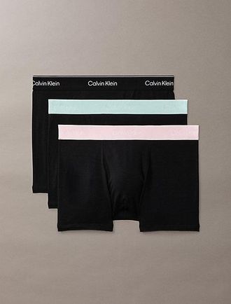 Calvin Klein Lot de 3 boxers relaxed avec pinces - Icon Cotton Stretch