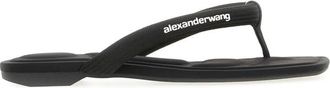Alexander Wang Femme, Chaussures, Noir, Taille: 37 EU Jenna Tubular Thong Sandal
