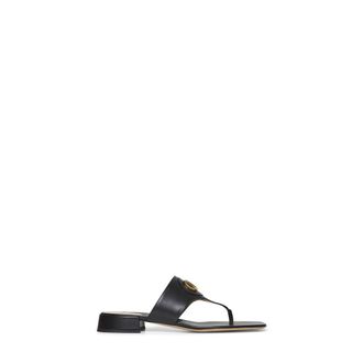 Valentino Garavani VLogo Signature Slide Sandal - - Shoes - Damen - Schwarzk - 36 EU