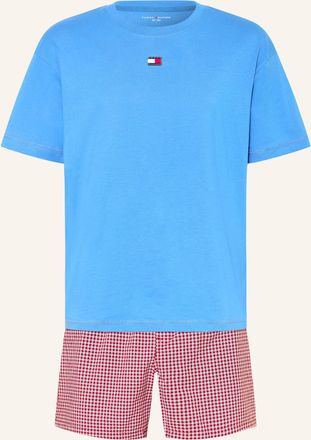Tommy Hilfiger Shorty-Schlafanzug blau