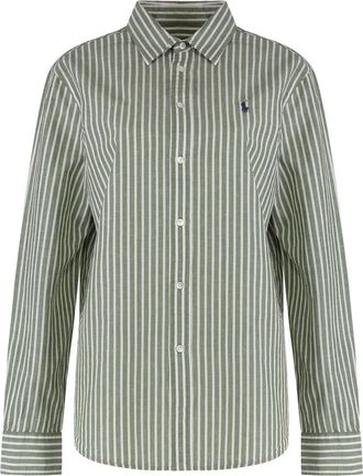 Polo Ralph Lauren Damen, Blusen & Hemden, Gr&uuml;n, LGr&ouml;&szlig;e