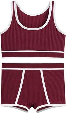 Generic Ensemble sous Vetement Femme Ensemble Lingerie Confortable Classique Soutien-Gorge Brod&eacute; + Culotte - Ensemble Creux avec Jarretelles Grande Taille