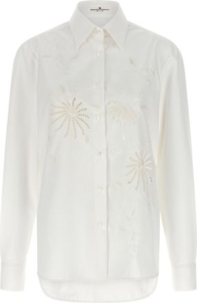 Ermanno Scervino Chemise en coton brod&eacute;e Ermanno Scervino