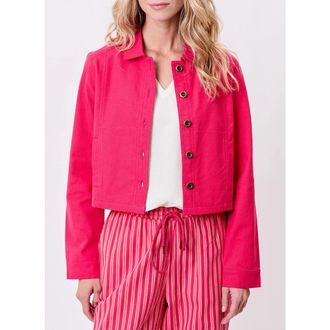 La Fianc&eacute;e Du M&eacute;kong Veste unie courte en coton bio BLASI