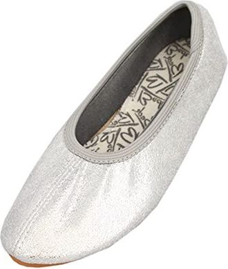 Beck Fille Basic 071 Chaussures De Gymnastique, Argent, 35 Eu Uk