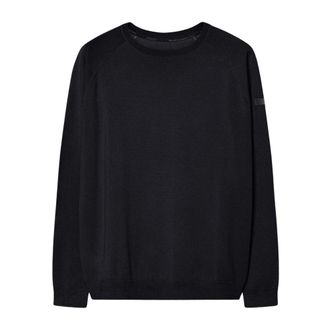 Roberto Ricci Design Neuer Amos Baumwoll-Rundhals-Strick - - Knitwear - Herren - Blau - XL