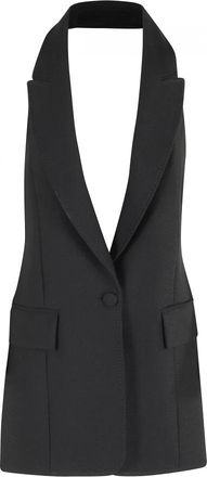 Marella Femme, Vestes, Noir, Taille: 38 FR Veste en Laine Noire