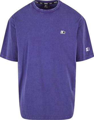 Starter Black Label Starter Essential Oversize Acid Tee Purple Acid Washed, M