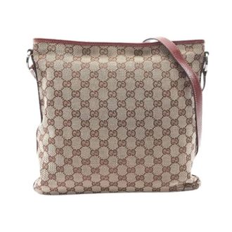 Gucci Sac bandouli&egrave;re en toile GG Pre-owned - Femme - Pre-owned - Beige - Taille: ONE Size