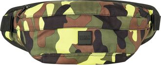 Urban Classics Camo Shoulder Bag Umh&auml;ngetasche, 43 cm, Frozenyellow Camo