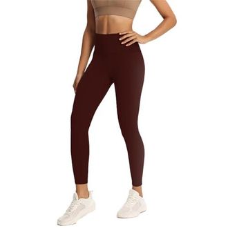 Generic Creamlush Legging taille haute &eacute;pais sans couture pour femme, doux comme du beurre, extensible, contr&ocirc;le du ventre, salon, entra&icirc;nement, yoga, course 