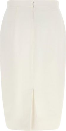 Stella McCartney Pencil Skirt with Front Pincers Skirt - Ivory