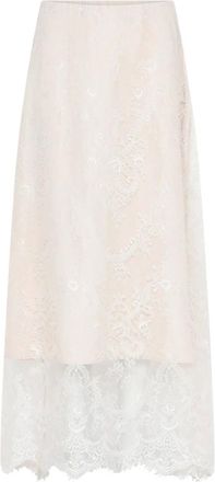 Bruuns Bazaar Femme, Jupes, Blanc, Taille: 46 FR Juaniabbina Skirt
