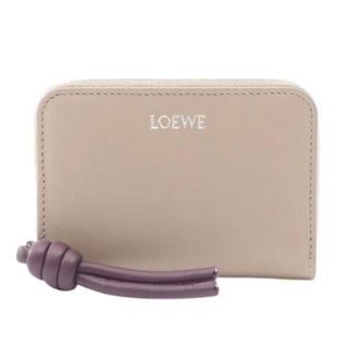 Loewe Porte-monnaie en cuir Pre-owned - Femme - Pre-owned - Beige - Taille: ONE Size