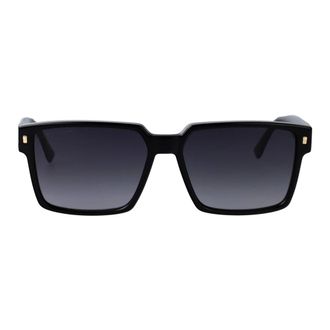 Dsquared2 Homme, Accessoires, Noir, Taille: 58 MM D2 0202/G/S Square Lunettes de soleil
