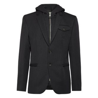 Billionaire Boys Club Blazer Hoodie - - Jackets - Herren - Schwarzk - 2XL