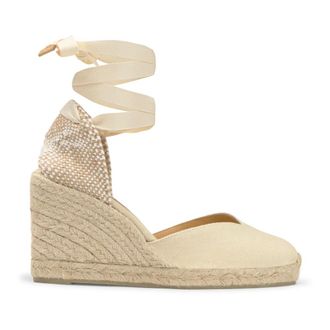 Castaner Femme, Chaussures, Beige, Taille: 36 EU Chiara Wedge Espadrille