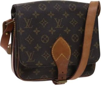 Louis Vuitton Pre-owned Toile sacs-louis-vuitton - Femme - Pre-owned - Brun - Taille: ONE Size