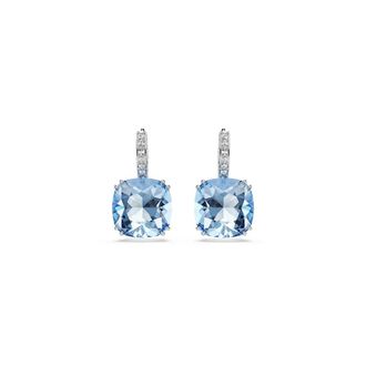 Swarovski Femme, Accessoires, Bleu, Taille: ONE Size Boucles doreilles pendantes Millenia