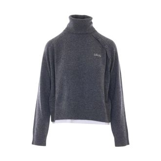 Liu Jo Damen, Strickwaren, Grau, XSGr&ouml;&szlig;e