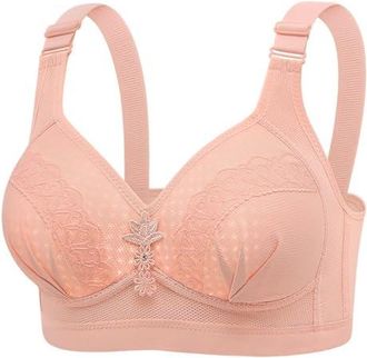 Generic Soutien Gorge Invisible Soutien Gorge sans Armature Brassiere Femme sans Armature De Classique Gel Seamless Bonnet Fixe Boucle Devant D&eacute;bardeur Confor