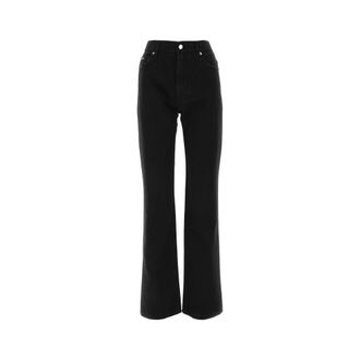 Dolce & Gabbana Weite Jeans f&uuml;r Frauen - - Jeans - Damen - Schwarzk - S