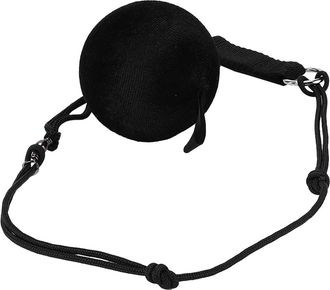 Generic Adjustierbare Tanz-Poi - Weiche Schwarz Poi B&auml;lle mit Kette, Mobiles Tanzzubeh&ouml;r f&uuml;r rhythmische Gymnastik, Feuer Training, Polinesischen Tanz und k&uuml;n