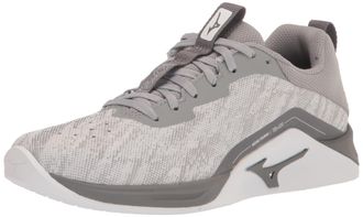 Mizuno Damen Ts-01 Cross Sneaker, grau-weiß, Grau-Weiß, 8 US