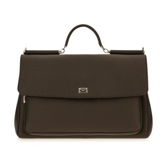 Dolce & Gabbana My Sicily Henkeltasche - - Bags - Herren - Braun - ONE SIZE