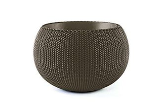 Curver Chalet und Garten 12 - 927087 Blument&ouml;pfe Strick Kunstharz/Polypropylen