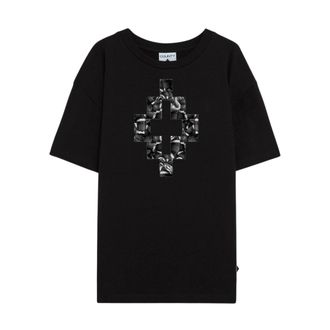 Marcelo Burlon Herren, Oberteile, Schwarzk, LGr&ouml;&szlig;e