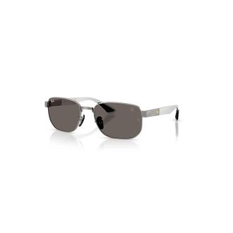 Ray-Ban Rb8329m Scuderia Ferarri Collection Sonnenbrillen Gunmetal Fassung Grau Glas 59-19
