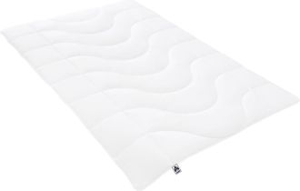 Irisette Micro Thermo Sommerdecke, leichte Bettdecke für den Sommer mit Bezug aus softer Microfaser, 155 x 220 cm, Öko Tex zertifiziert, produziert nach deutsc