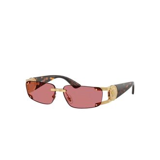 Versace Ve2291 Rechteckige Sonnenbrille - - Accessories - Herren - Gelb - 59 MM