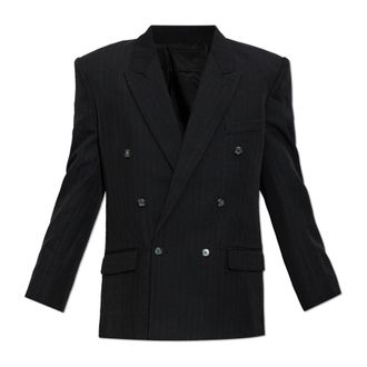 Willy Chavarria Wolljacke Manuel - - Jackets - Herren - Schwarzk - L