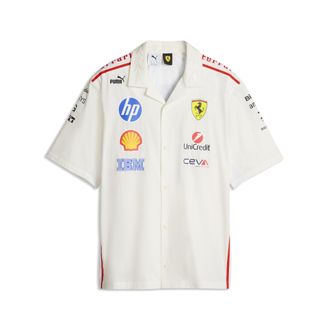 Puma Scuderia Ferrari HP Replica Monza Shirt Unisex, Accessoires, Wei&szlig;, 3XL
