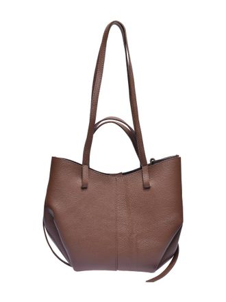 Luisa Vannini Kastanienbraun Rindsledertasche