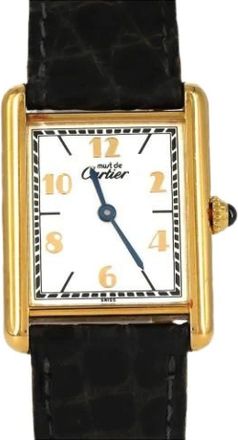 Cartier unisex, Pre-owned, Beige, Taille: ONE Size Montre Vintage Pre-owned