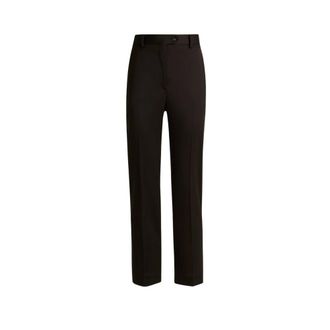 Kiton &Eacute;l&eacute;gant Pantalon en Laine - Femme - Pantalons - Brun - Taille: 44 FR